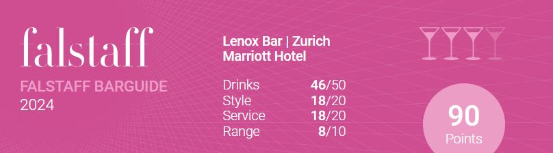 Lenox Bar | Bar in Zurich | Cocktail Bar